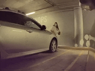 Woman stripe car with key - VideosGifs.Net