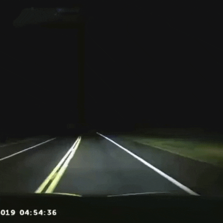 This is why lights are so important on the road